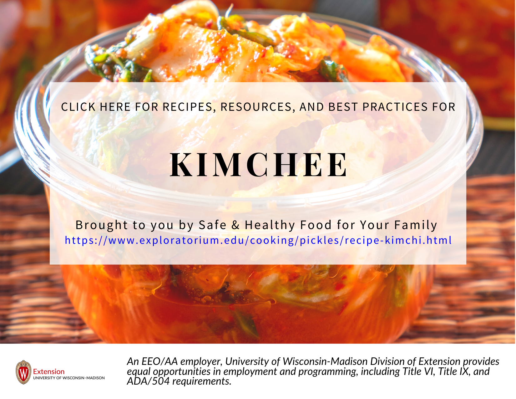 Kimchee (kimchi) – Extension Winnebago County