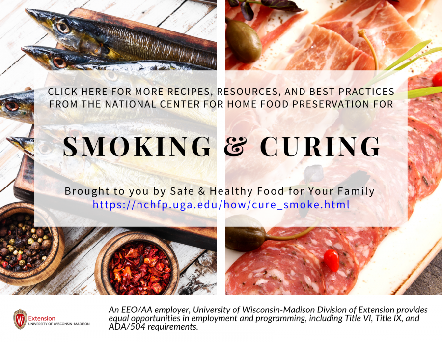 Smoking & Curing (Recipes & Information) – Extension Winnebago County
